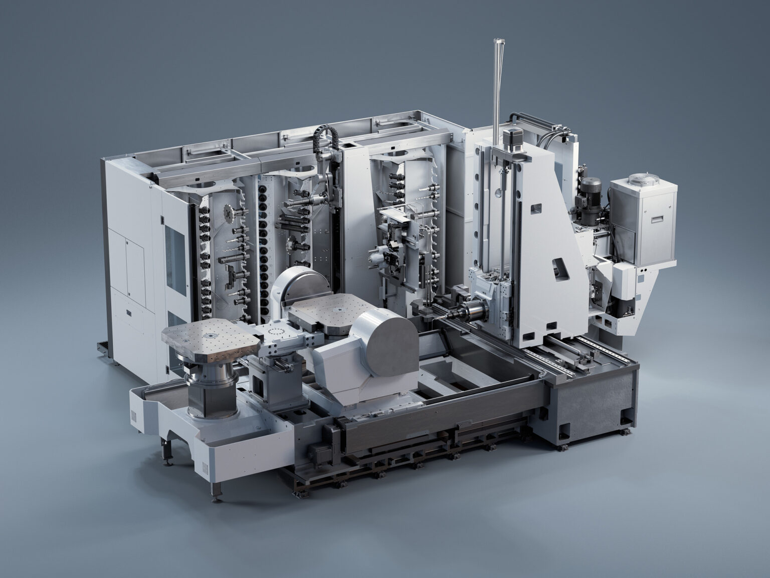 Heckert X Series - Five-axis complete machining plus Turning