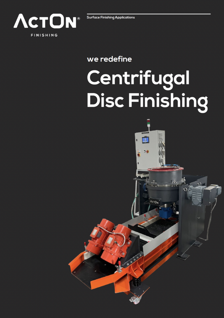 Centrifugal Disc Finishing Technology Brochure